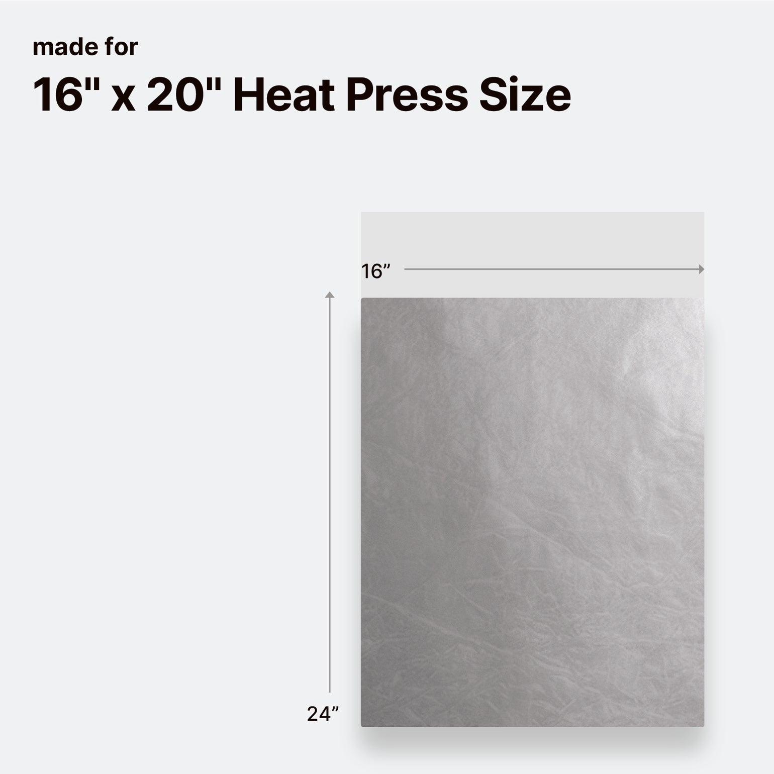 Lower Heat Press Platen Cover | Ninja Patches