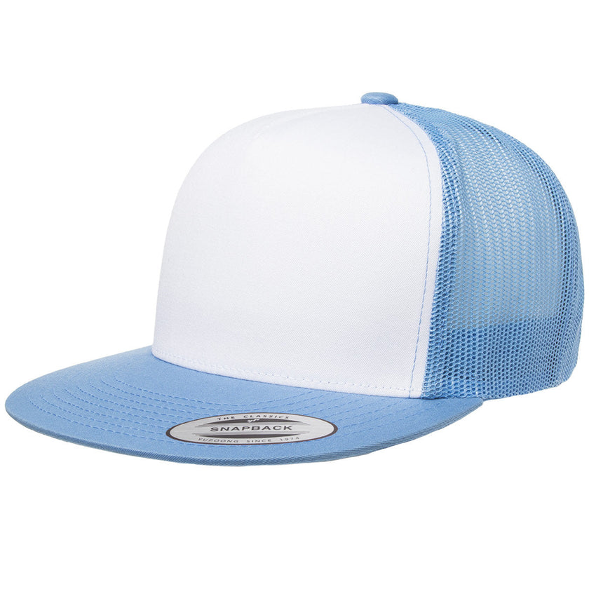 Yupoong 6006W Adult Classic Trucker with White Front Panel Hat