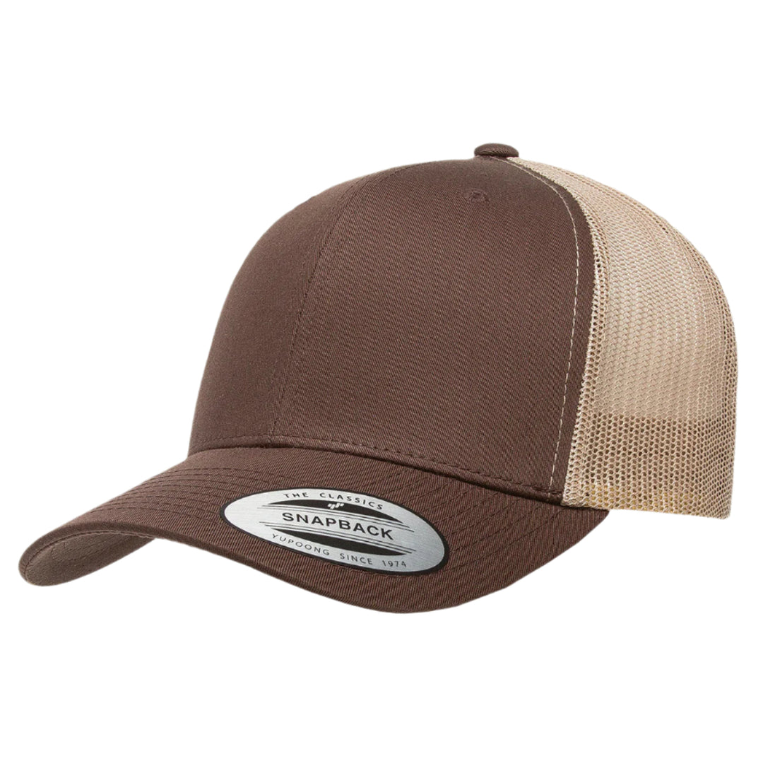 Yupoong 6606 Adult Retro Trucker Cap | Ninja Patches