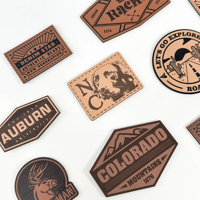 Leather Patches For Hats | Buy Custom Leather Patches Online