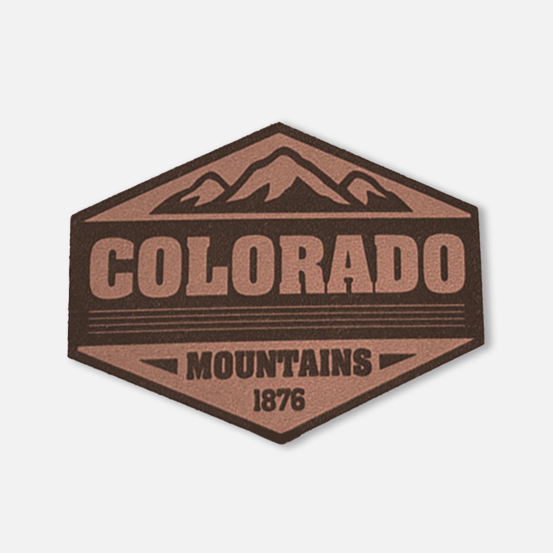 Genuine Leather Patches | Design Custom Leather Patches Online