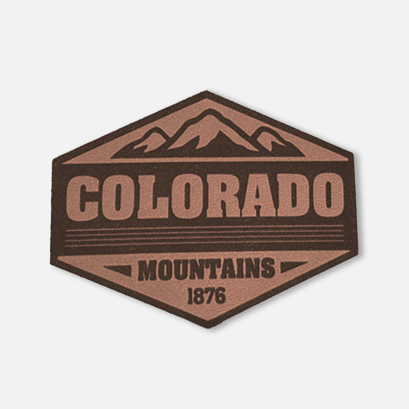 Genuine Leather Patches | Design Custom Leather Patches Online