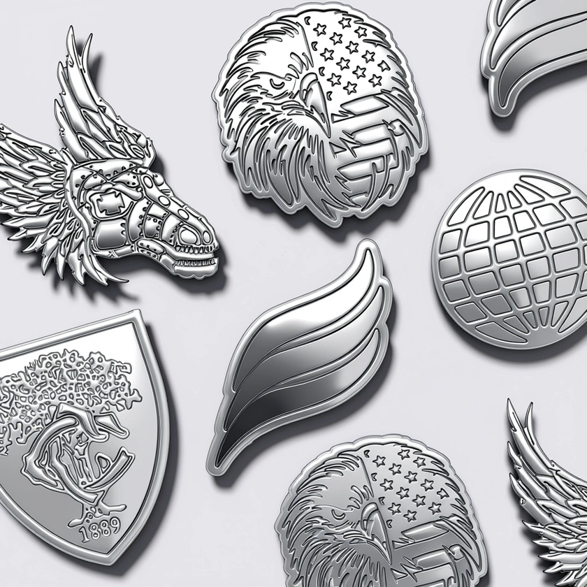 Chrome Flex Patches | Buy Chrome Flex Patches In Bulk