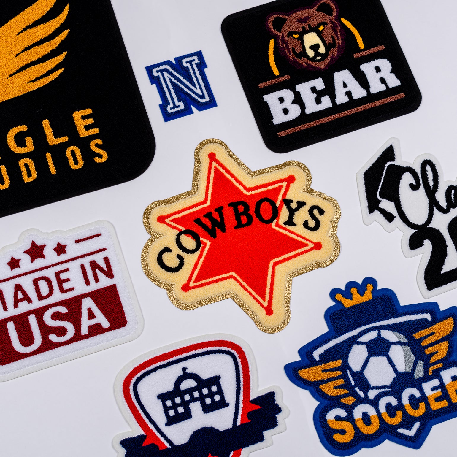 Chenille Patches | Buy Chenille Patches Wholesale Online