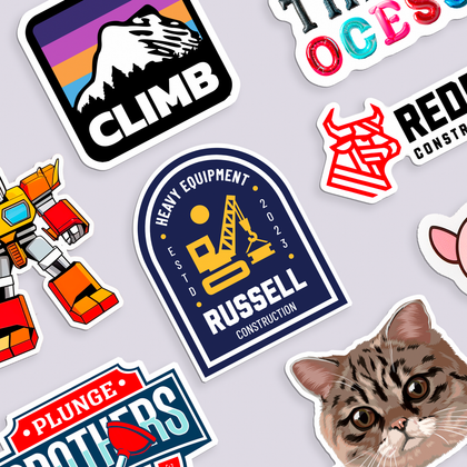 Custom Vinyl Stickers | Buy Vinyl Stickers in Bulk