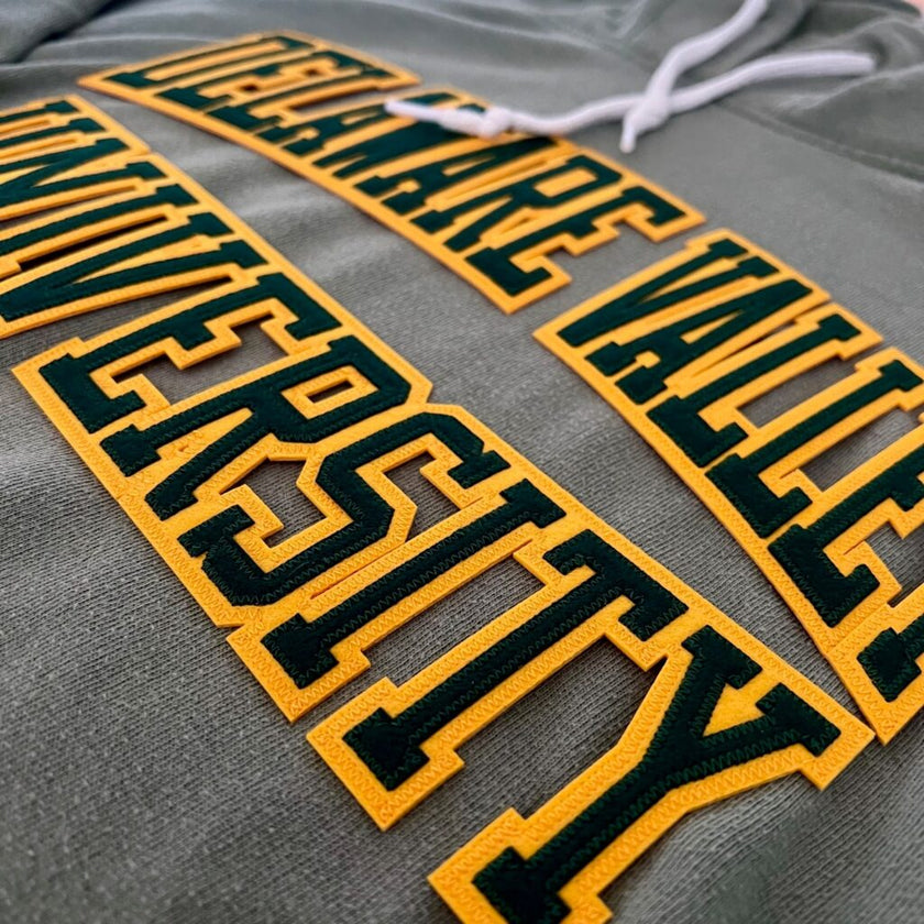 Custom Tackle Twill Letters | Buy Tackle Twill Patches In Bulk