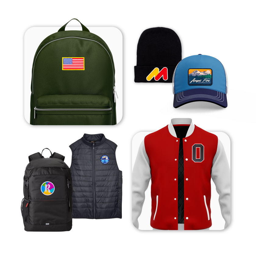 Custom Patches Perfect for Hats & Apparel, Shipped Fast!